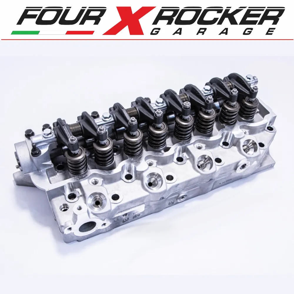 KIT TESTATA MOTORE 4D56 COMPLETA VALVOLE SPORGENTI + GUARNIZIONI SERIE ...