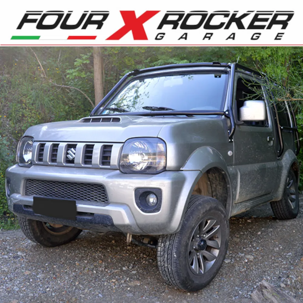 ROLL BAR ESTERNO SUZUKI JIMNY FINO AL 2018 - Four X Rocker | Ricambi e ...